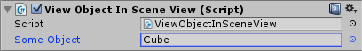 Create Object in SceneView through Inspector - Unity Engine - Unity Discussions