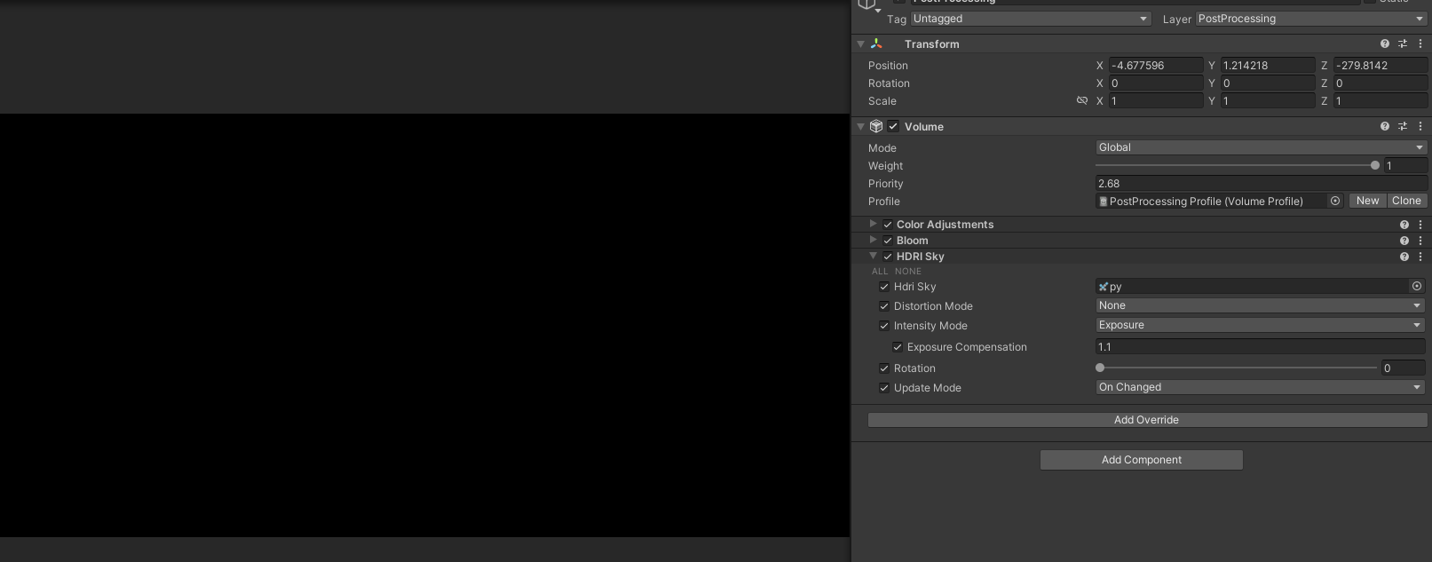 HDRP hdri sky black screen - Questions & Answers - Unity Discussions