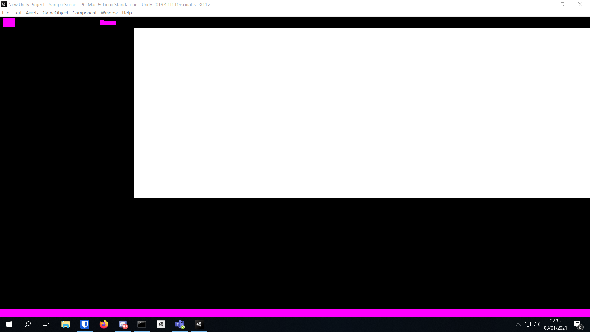 Unity Editor Fails To Render On Project Load - Unity Engine - Unity Discussions