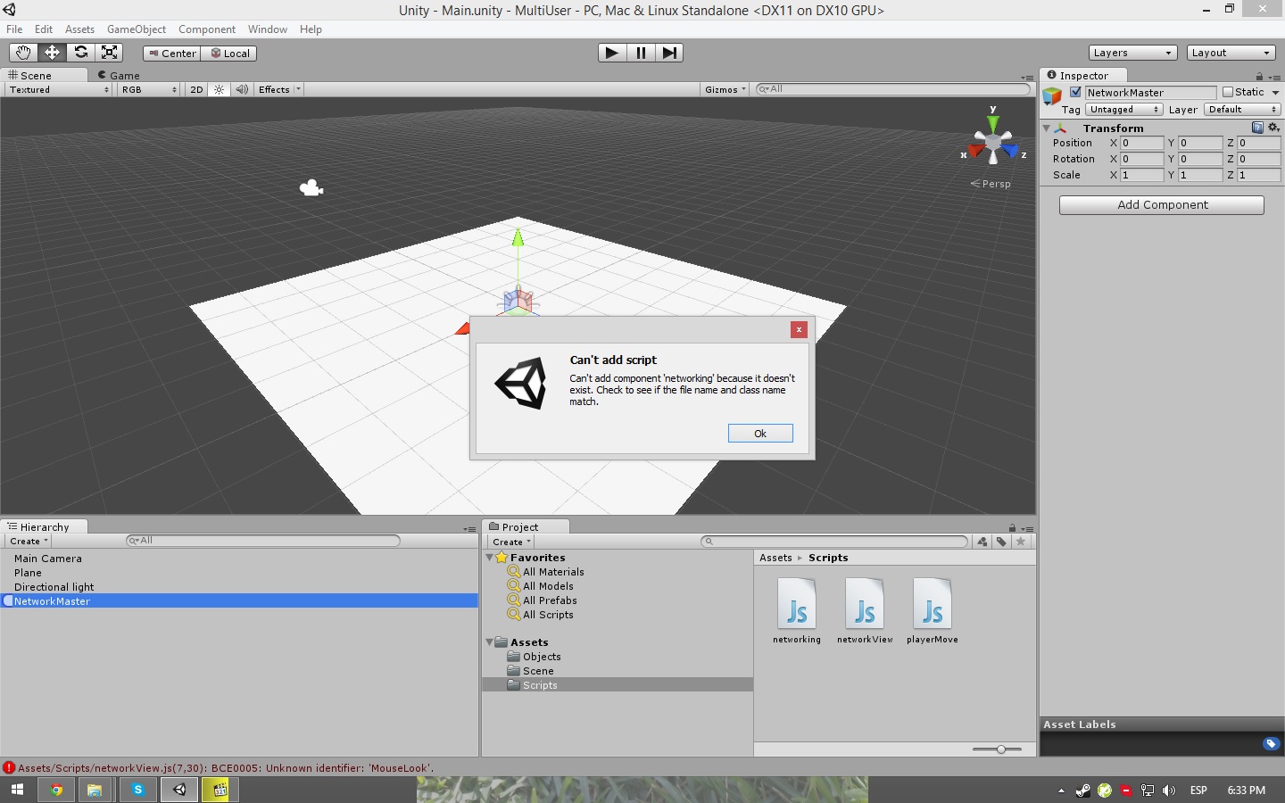 Can't Add Script JavaScript - Unity Engine - Unity Discussions