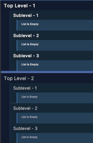 Handling selection in nested ListViews - Unity Engine - Unity Discussions