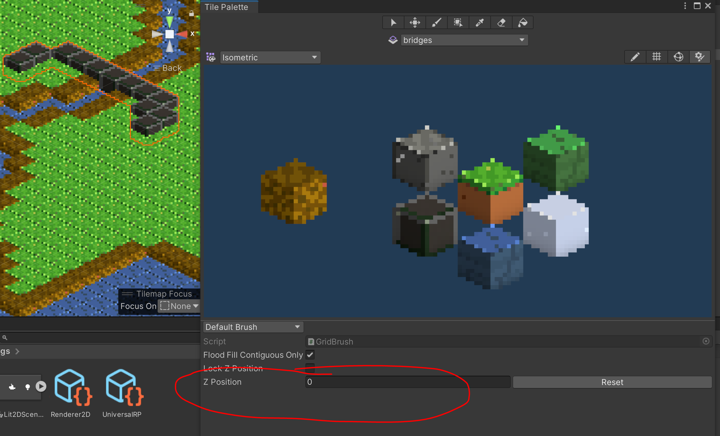 How Do I Check The Z Position Of Tiles Placed On The Grid For Isometric Tilemaps Questions 8192