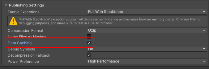 WebGL crashes when not performing a cache clear on WebGL rebuild - Unity Engine - Unity Discussions