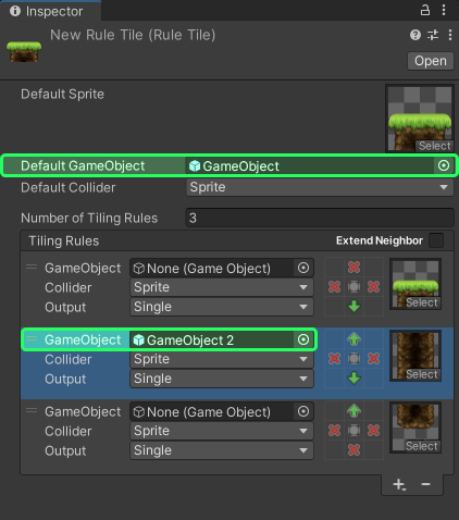 Can a GameObject be parented to a tile - Unity Engine - Unity Discussions
