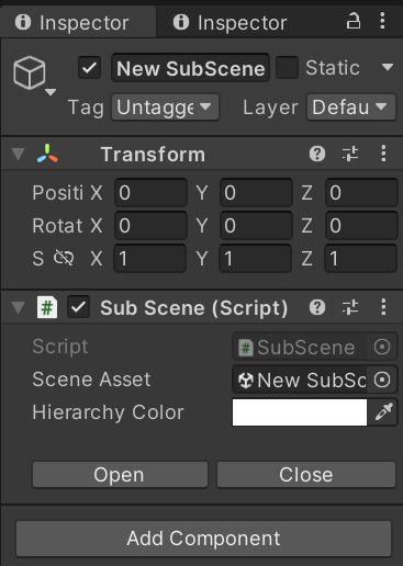 Subscene Entity Conversion - Unity Engine - Unity Discussions