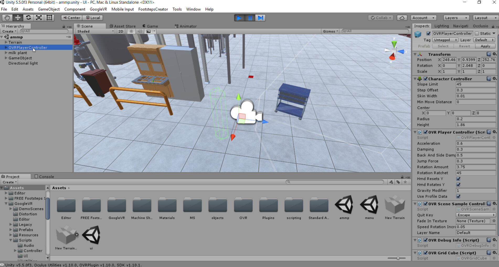 Room Scale XR Rigs, is there a recommended method to implement walking ...