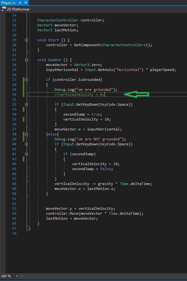 Charactercontroller Isgrounded Grounded And Not Grounded At The Same Time Unity Engine 