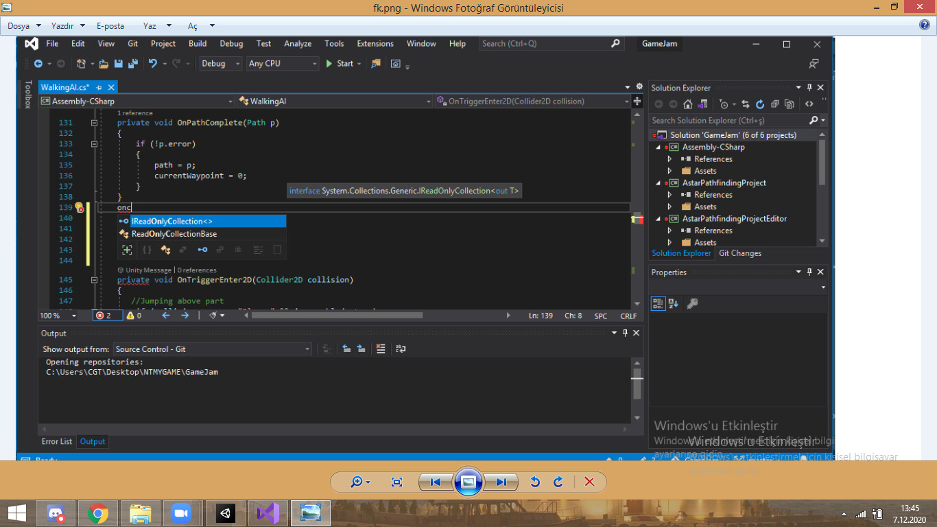 Visual Studio 2017/2019 not autocompleting everything - Unity Engine ...