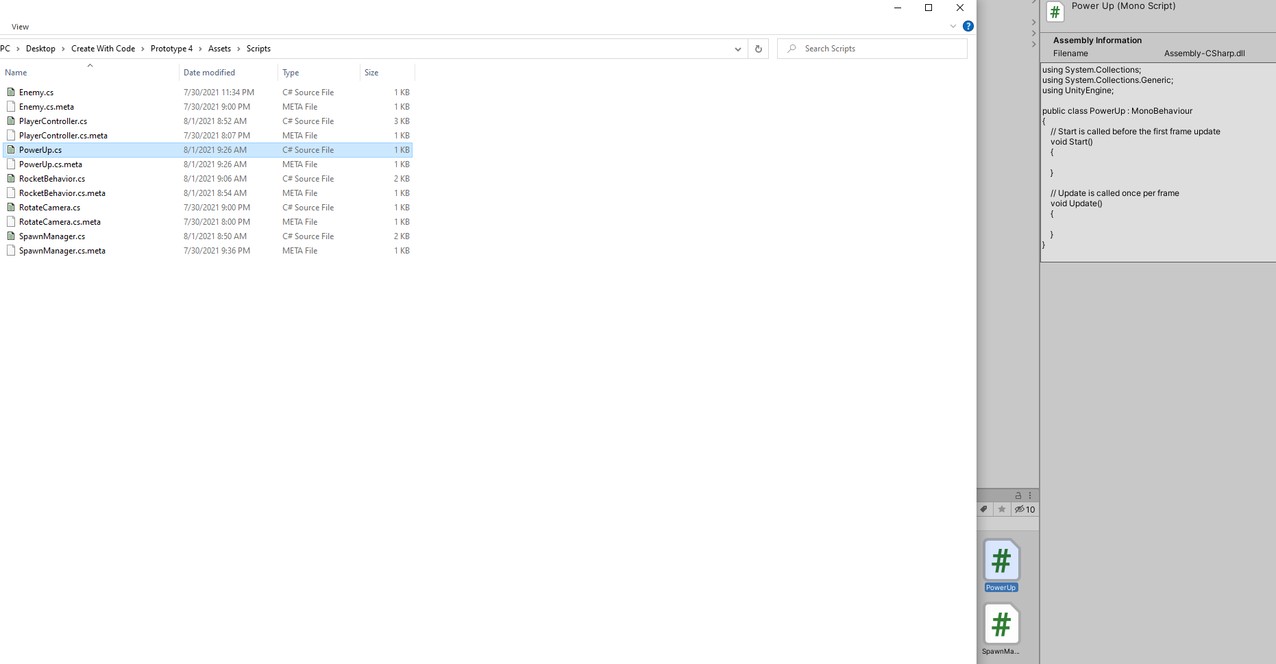 The script don't inherit a native class that can manage a script - Unity Engine - Unity Discussions