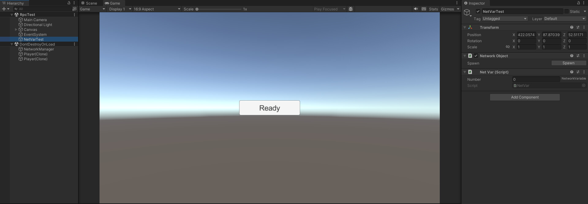 How do I make a "Ready" button for a multiplayer game? - Unity Engine ...