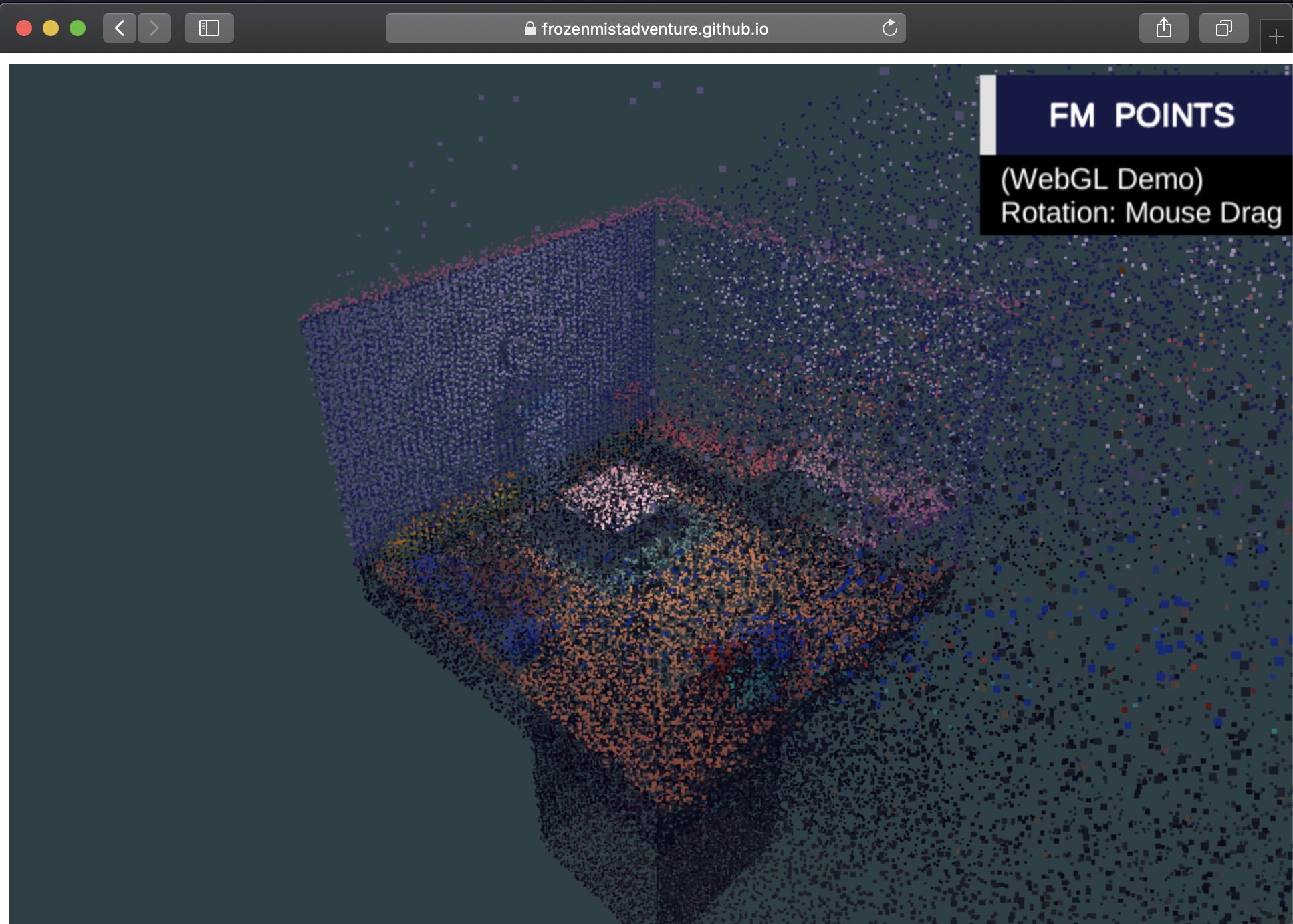 [New Release] FM POINTS: Capture Point Cloud, Morph, Dynamic FX (iOS/Android/Mac/PC/WebGL/AR/VR ...