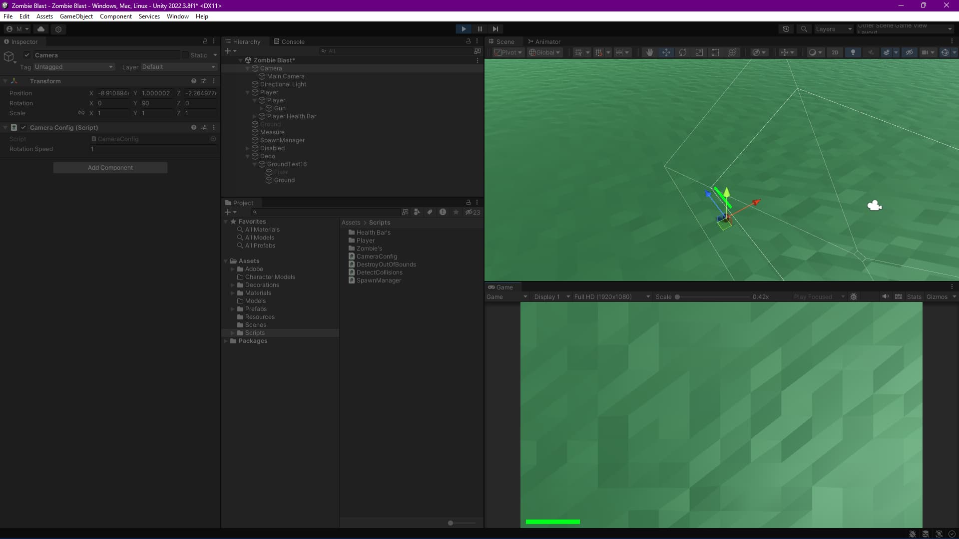 Parent objects rotation getting thrown off after starting play mode - Questions & Answers ...
