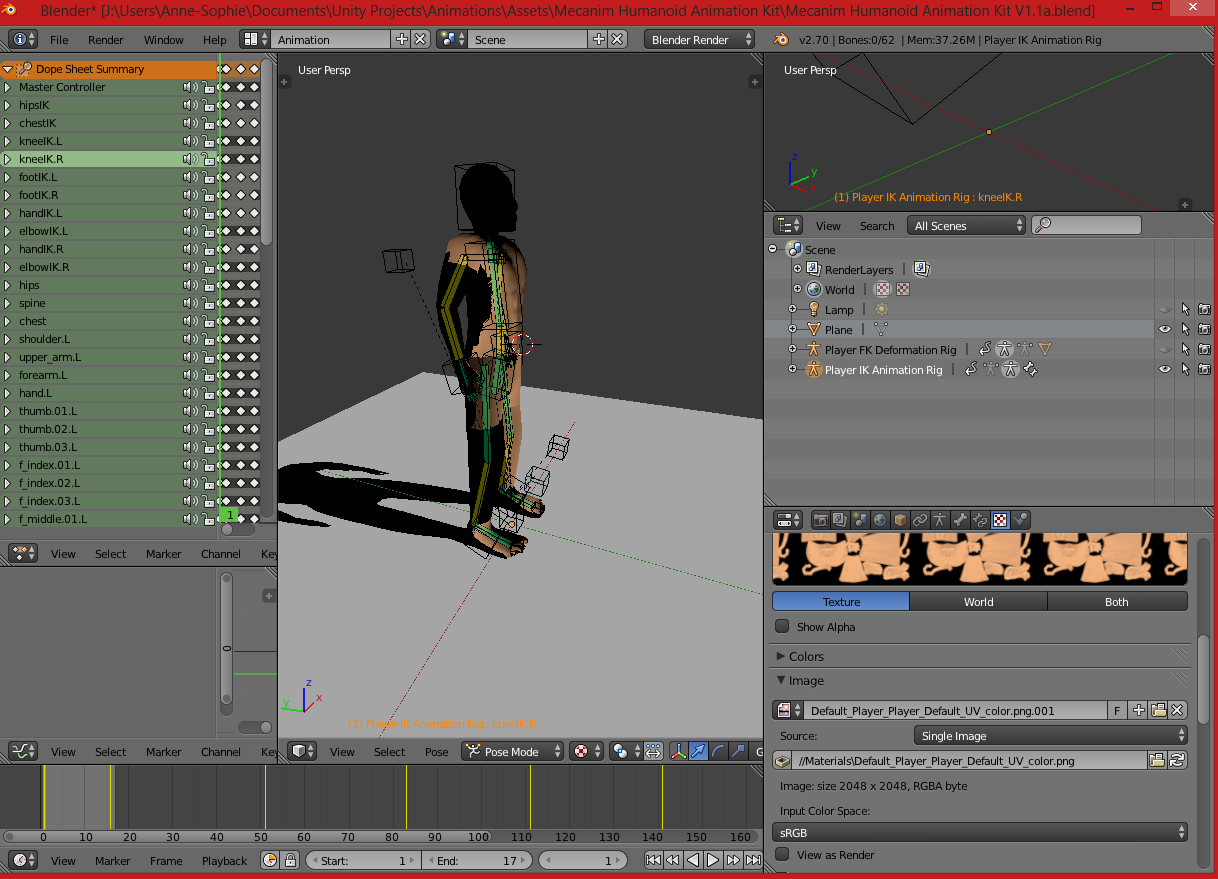 Mecanim Humanoid Animation Kit - Community Showcases - Unity Discussions