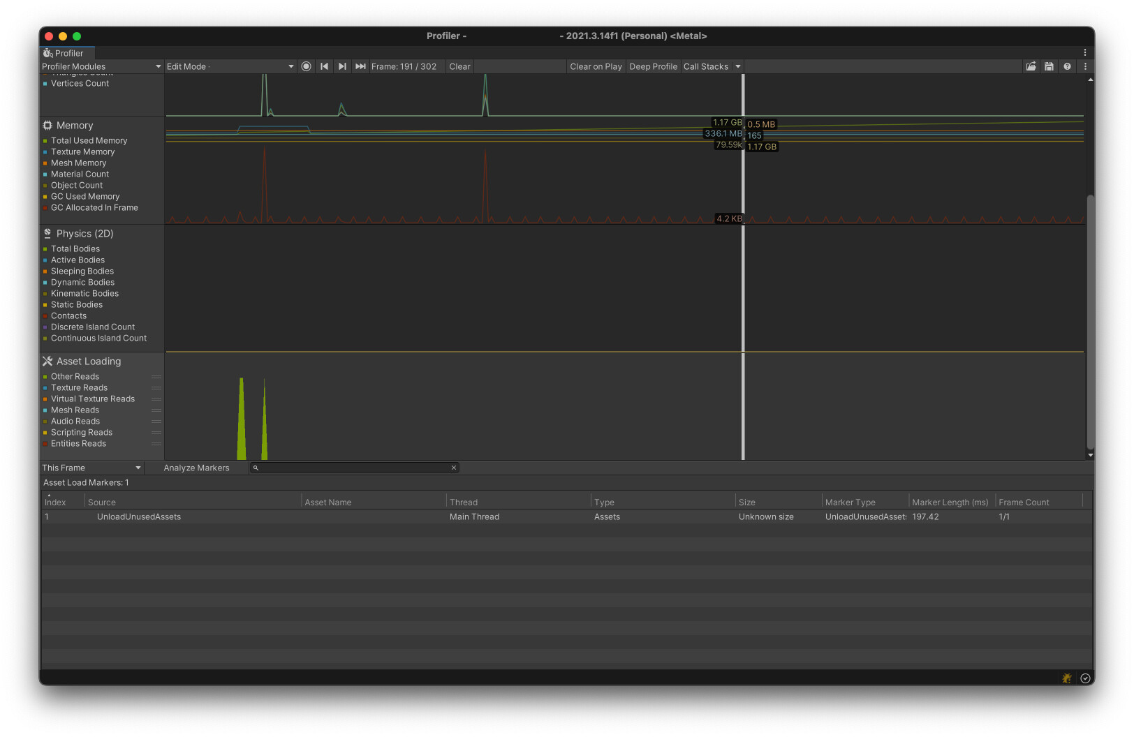 Ideas to find out what is causing this big spike in GC in editor - Unity Engine - Unity Discussions