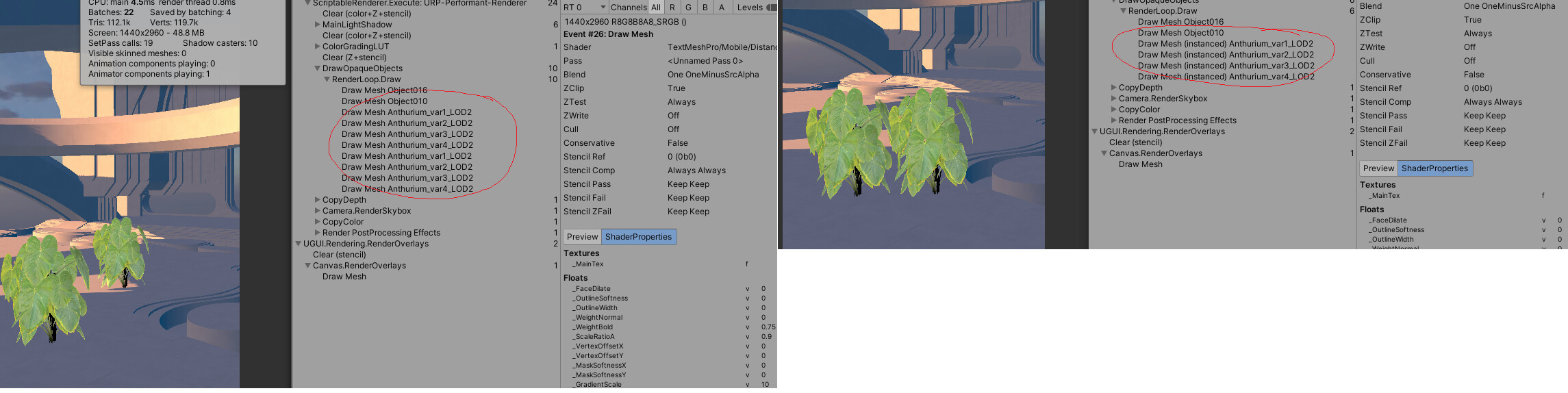 GPU instancing strange behavour - Unity Engine - Unity Discussions