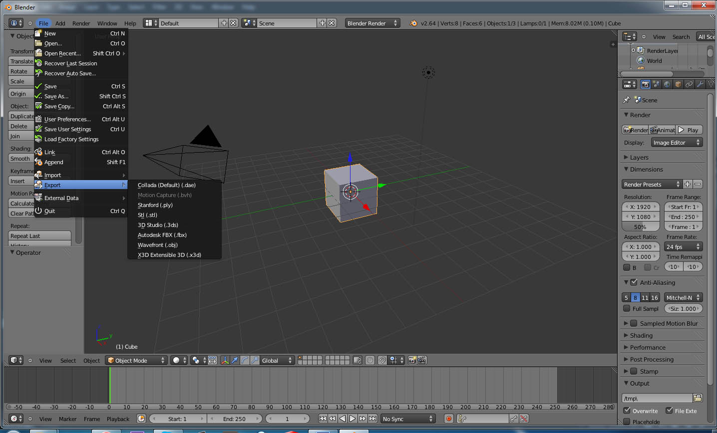 how do you change .blender files to a file compatable with unity ...