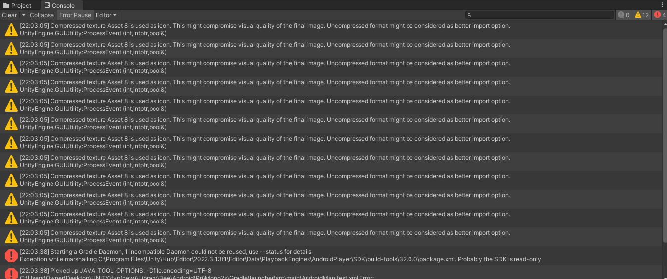 Problem With Bulid Setting For My App Ar Questions And Answers Unity Discussions 