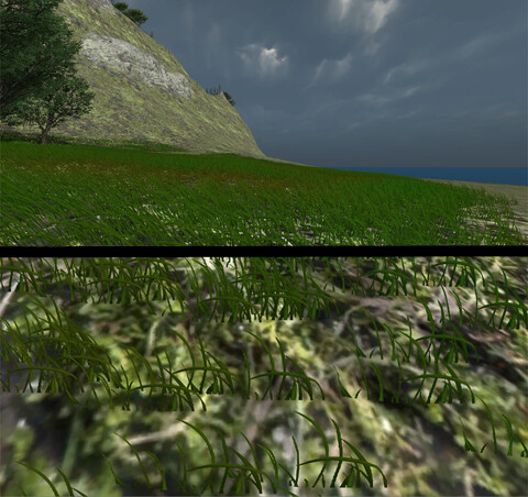 how do i increase/decrease the texture tiling size based on distance ...