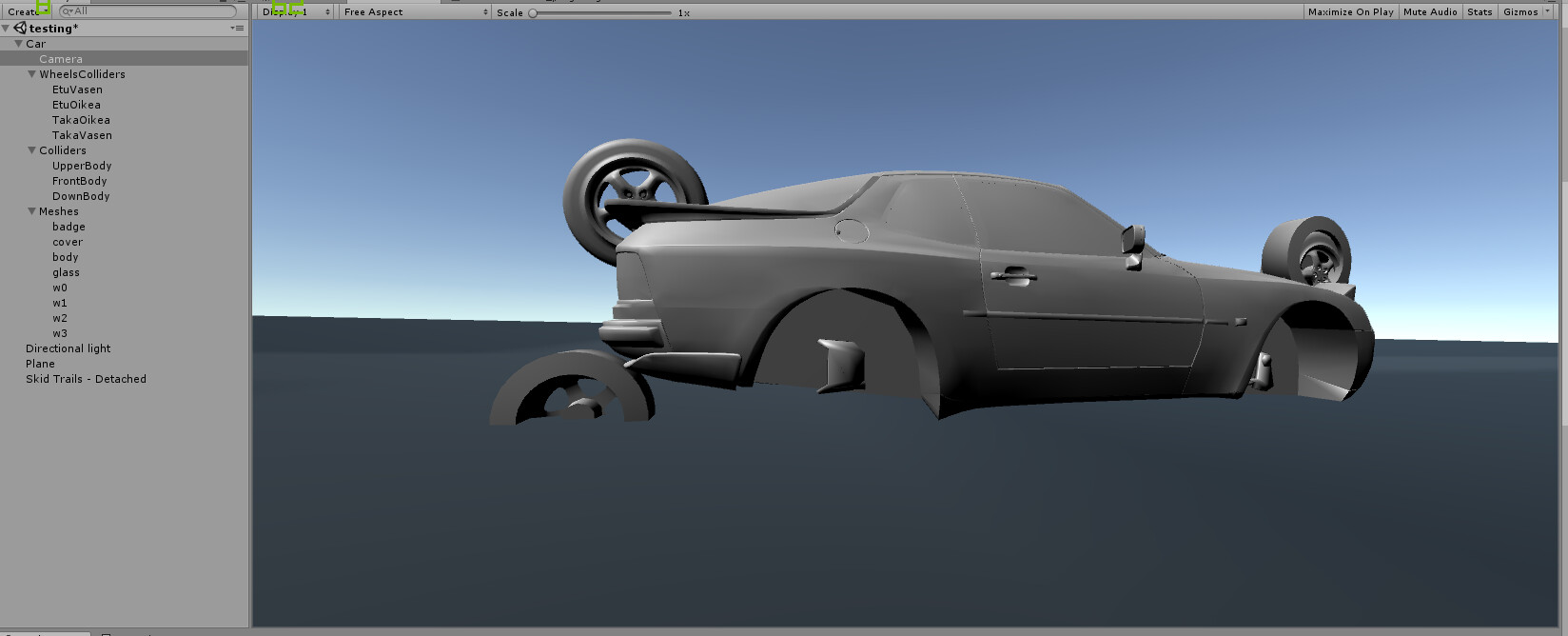 Unity Car Wheels Problem Questions And Answers Unity Discussions 