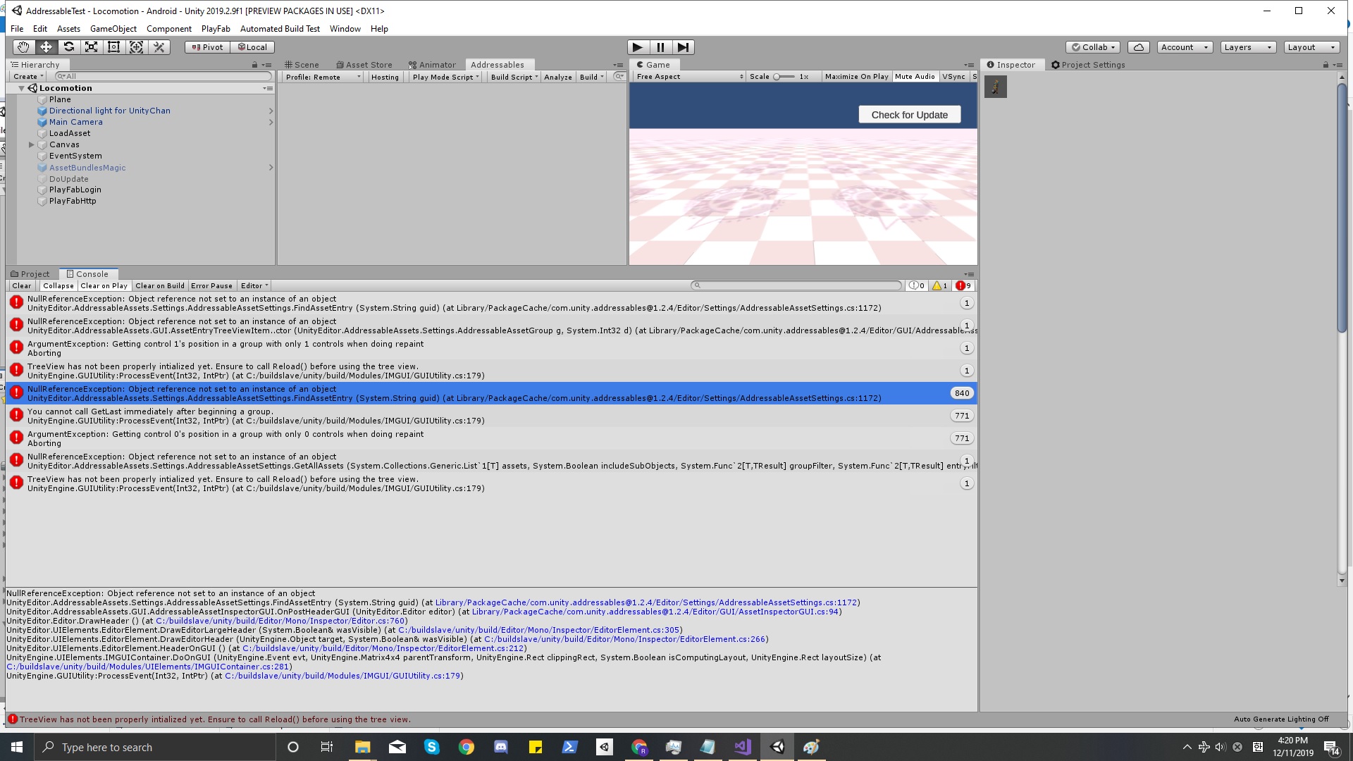 Addressable Reference Completely Got Messed Up After Windows Crash Unity Engine Unity