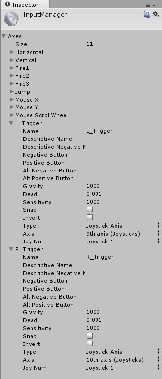 Xbox pad triggers not individually accessible? - Questions & Answers - Unity Discussions