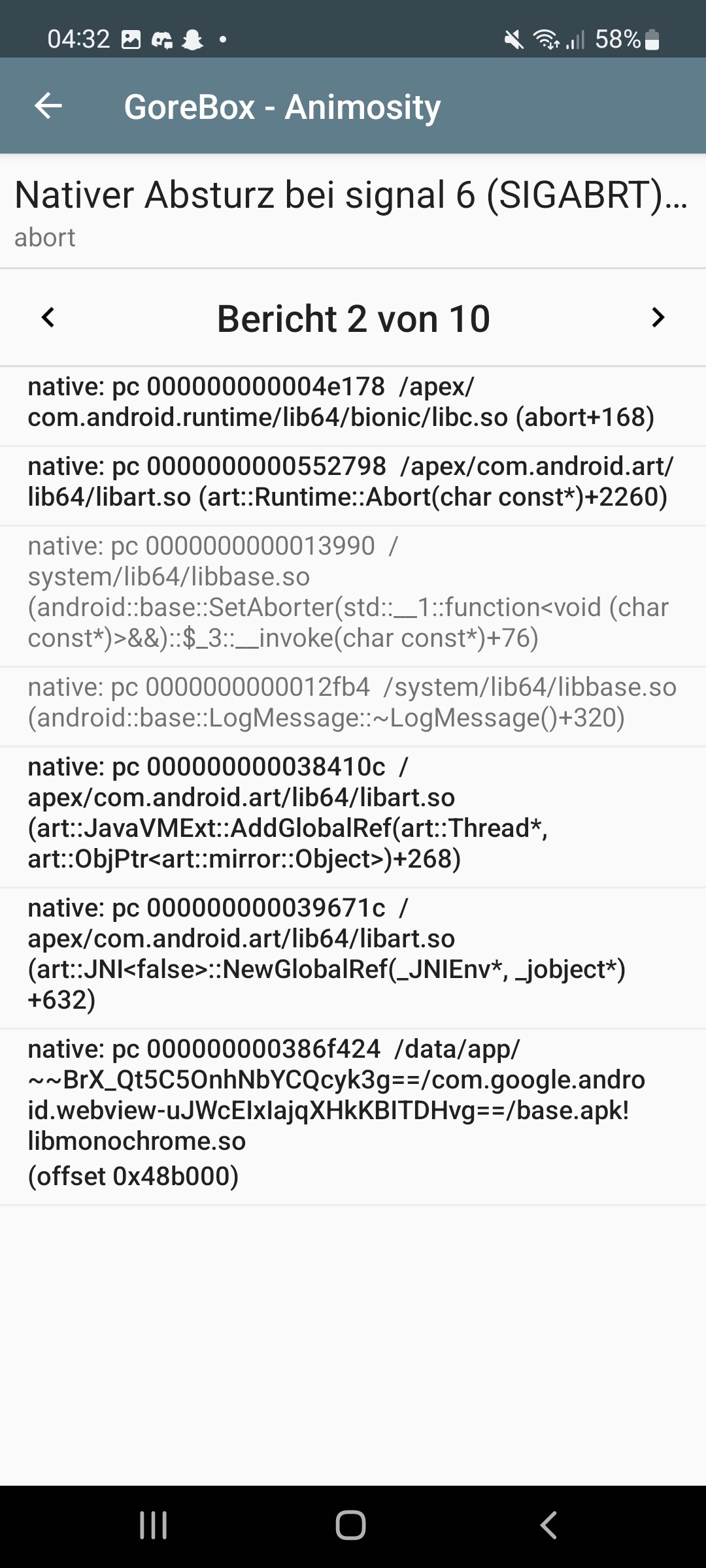 202134f1 Crashes On Mobile Unity Engine Unity Discussions 