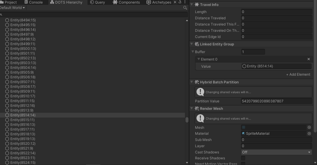 Why is the LinkedEntityGroup component added when instanting entities? - Unity Engine - Unity ...