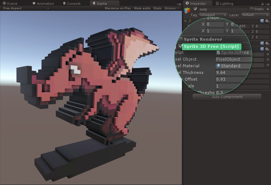 Pixel3D - Turn Your Pixel Art into Voxelized 3D Shapes! [RELEASED] - Community Showcases - Unity ...