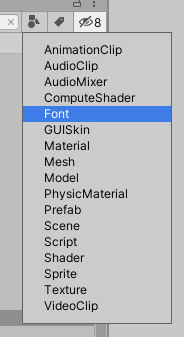 Scriptable Objects in the project filter list - Unity Engine - Unity Discussions
