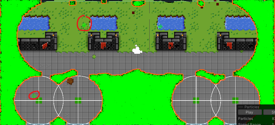 Trigger Collider Does Not Kill Particles Of Particle System Properly In Unity Lts Versions