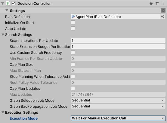 AI Planner - How does "Wait for Manual Execution Call" work? - Unity ...