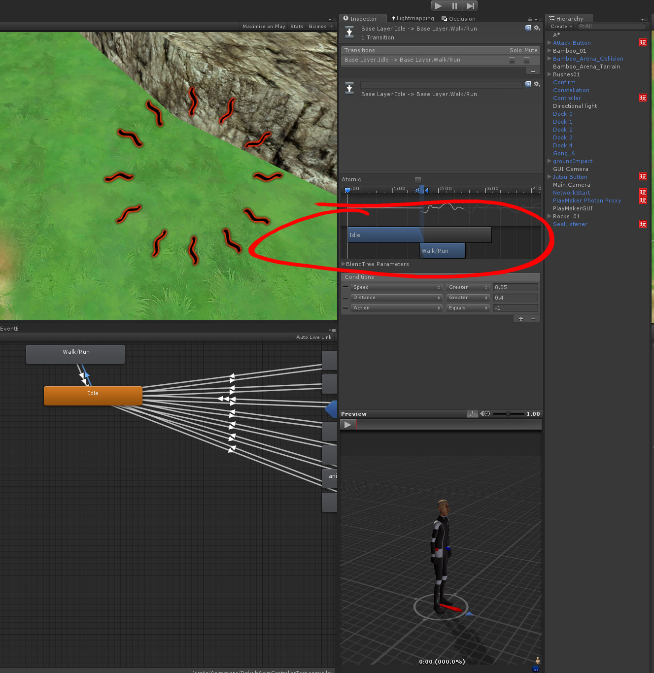 Transitions in animator resetting to previous values. - Questions & Answers - Unity Discussions