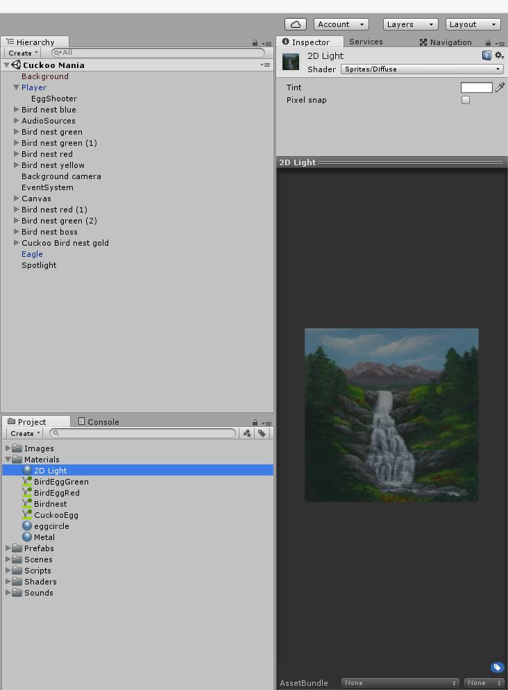 How to apply a lightning effect to a 2D image background sprite ...