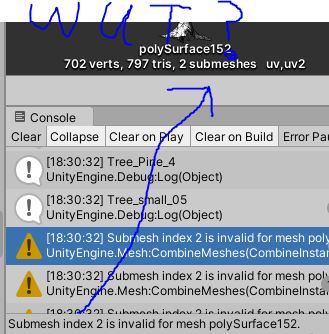 Bug with mesh combining. - Unity Engine - Unity Discussions