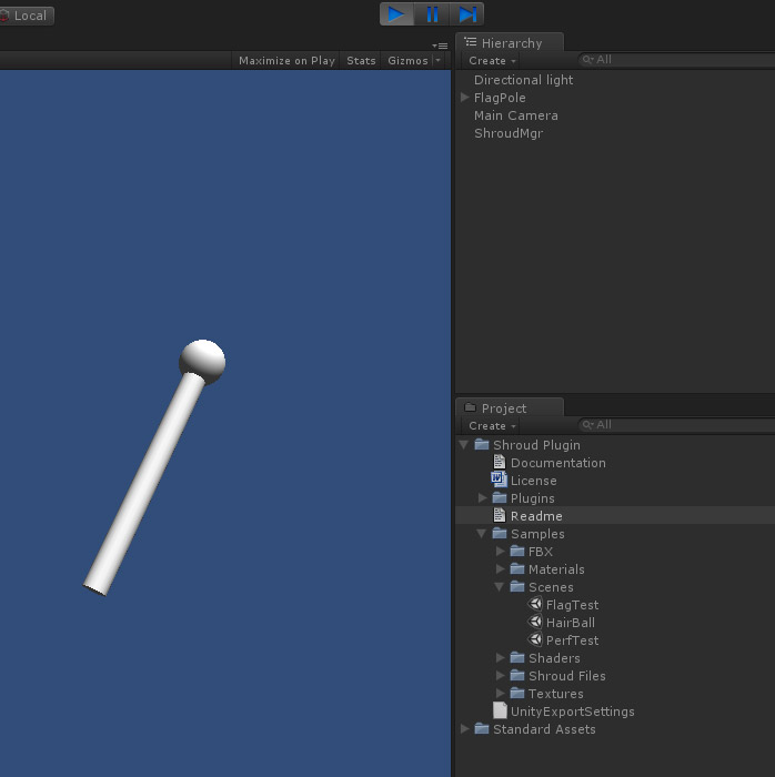 Shroud Cloth Physics plugin now available on the Asset Store ...