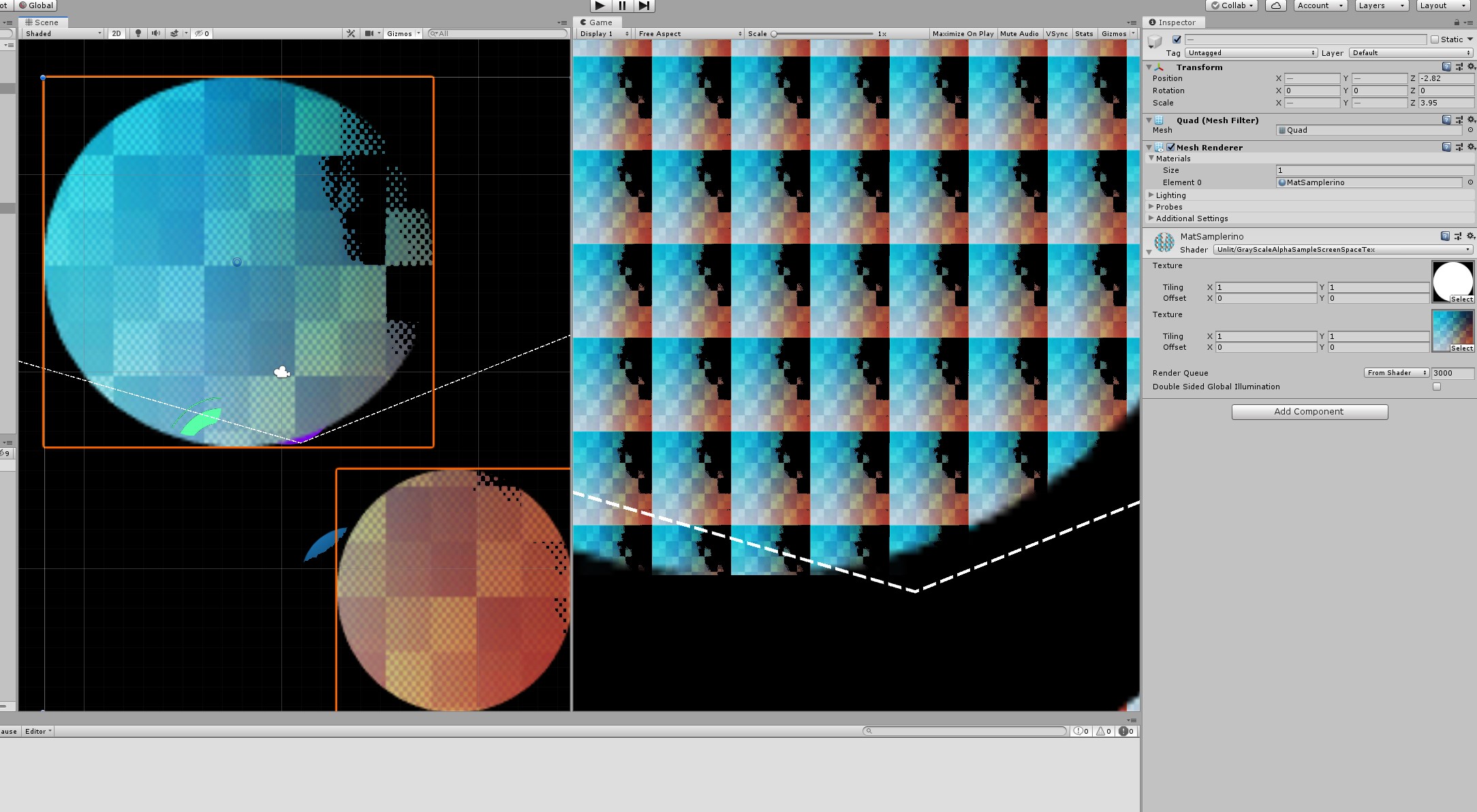 Screenspace Shaders behave differently in Viewport and Game View - Unity Engine - Unity Discussions