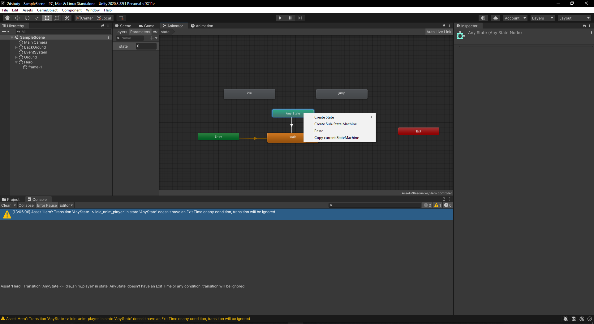 More than one transition from Any State - Unity Engine - Unity Discussions