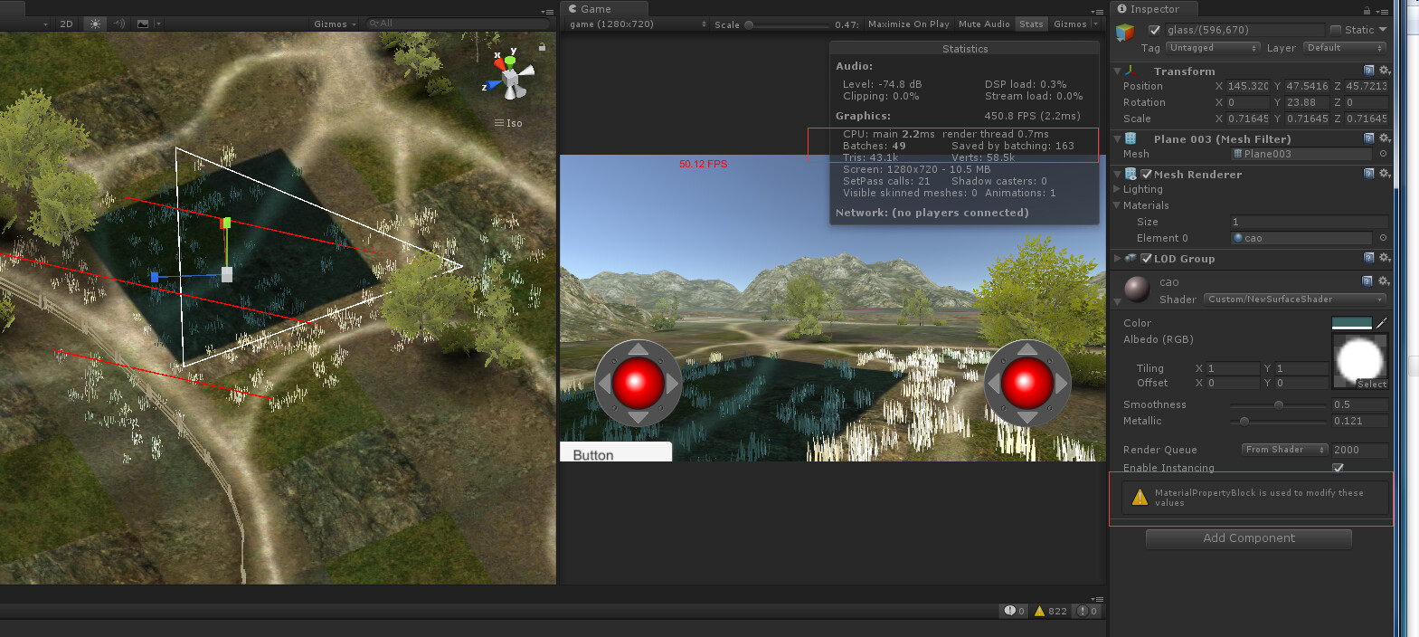 Unity56 Drawmeshinstancedhow To Set The Different Color For Any Instanced Unity Engine