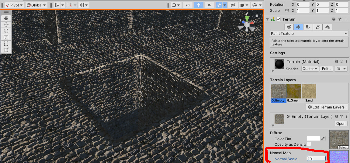 modification of the standard terrain shader - Unity Engine - Unity ...
