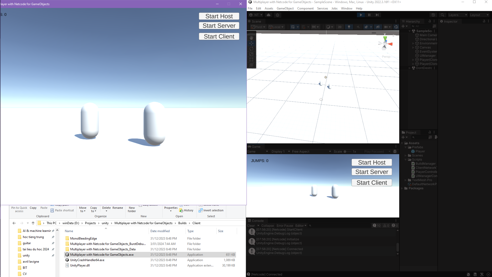 Dedicated Server build fails to accept client - Unity Engine - Unity Discussions