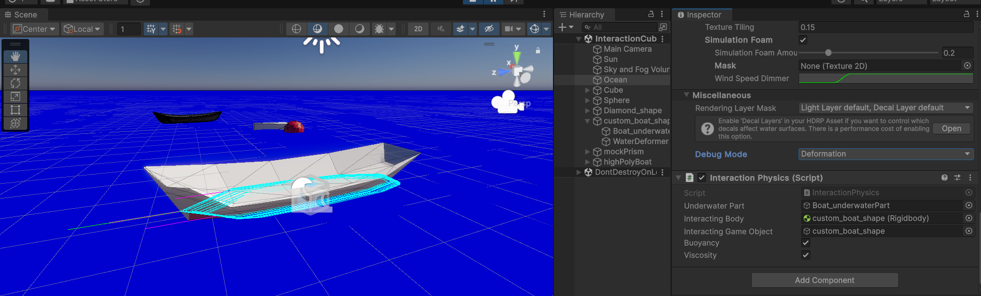 Creating deformation around objects - Questions & Answers - Unity Discussions