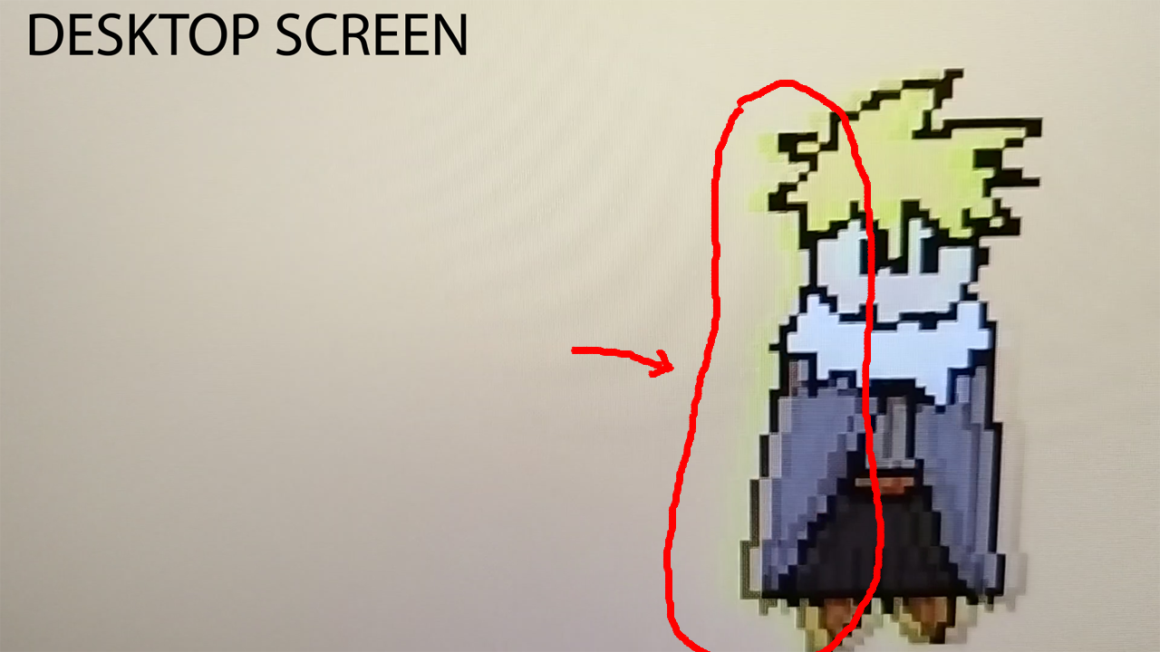 Odd problem with sprites with black border moving when camera is static ...