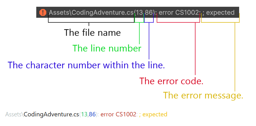 Assets Driver Cs 10 35 Error Cs1002 Expected Unity Engine Unity Discussions