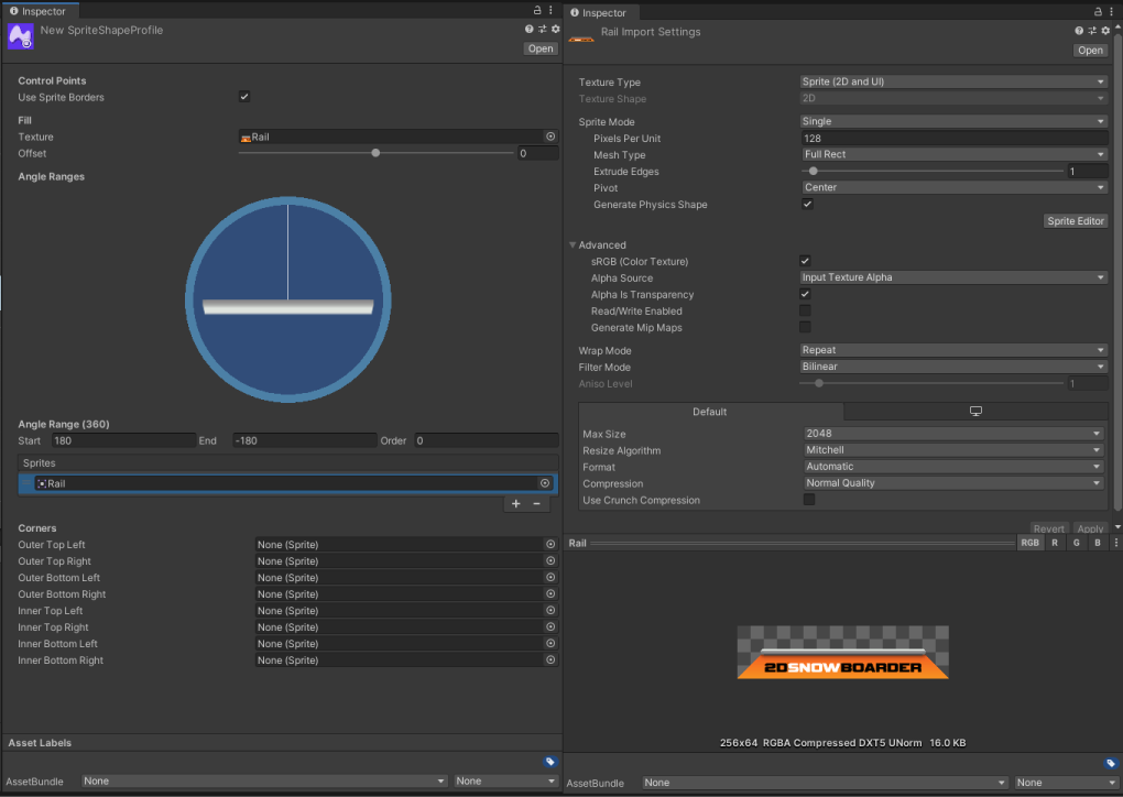 Sprite Shape Not Showing Up Questions And Answers Unity Discussions 