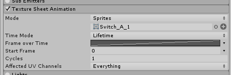 Particule system : using texture sheet animation without sprite renderer - Unity Engine - Unity ...