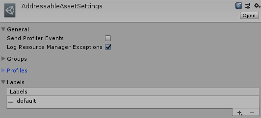 Can not define Custom labels in Addressable Assets - Unity Engine - Unity Discussions