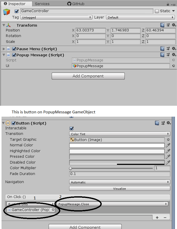 Open A Popup Window With Text And Images When Clicking On An Object Please Help Questions