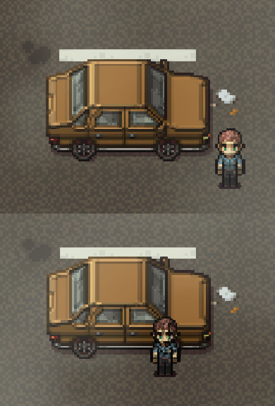 Normal map partially visible through another sprite,2D Normal map ...