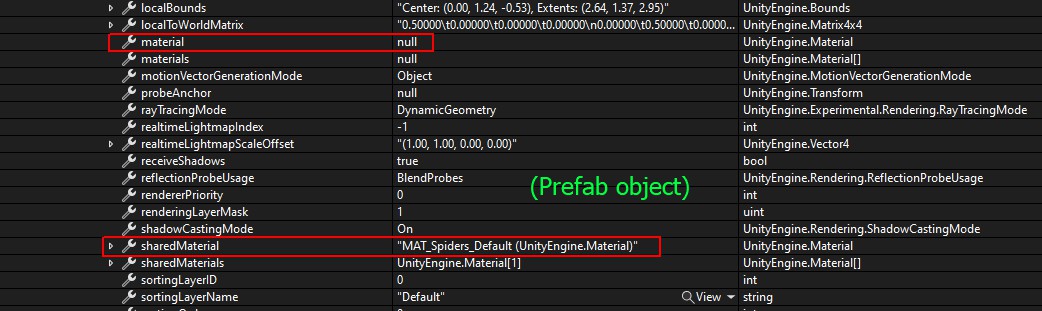 A problem with shared material - Unity Engine - Unity Discussions