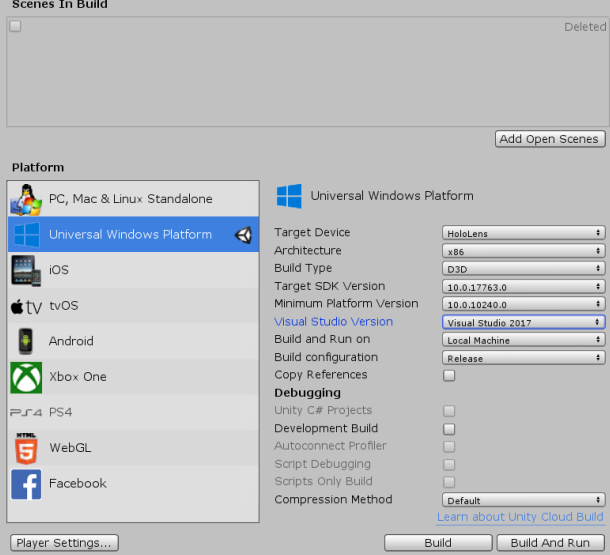 The Empty Project Has A Problem When Built Unity Engine Unity Discussions 